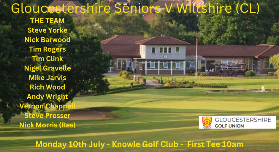Gloucestershire Seniors narrowly miss out to Wiltshire :: Founded in ...